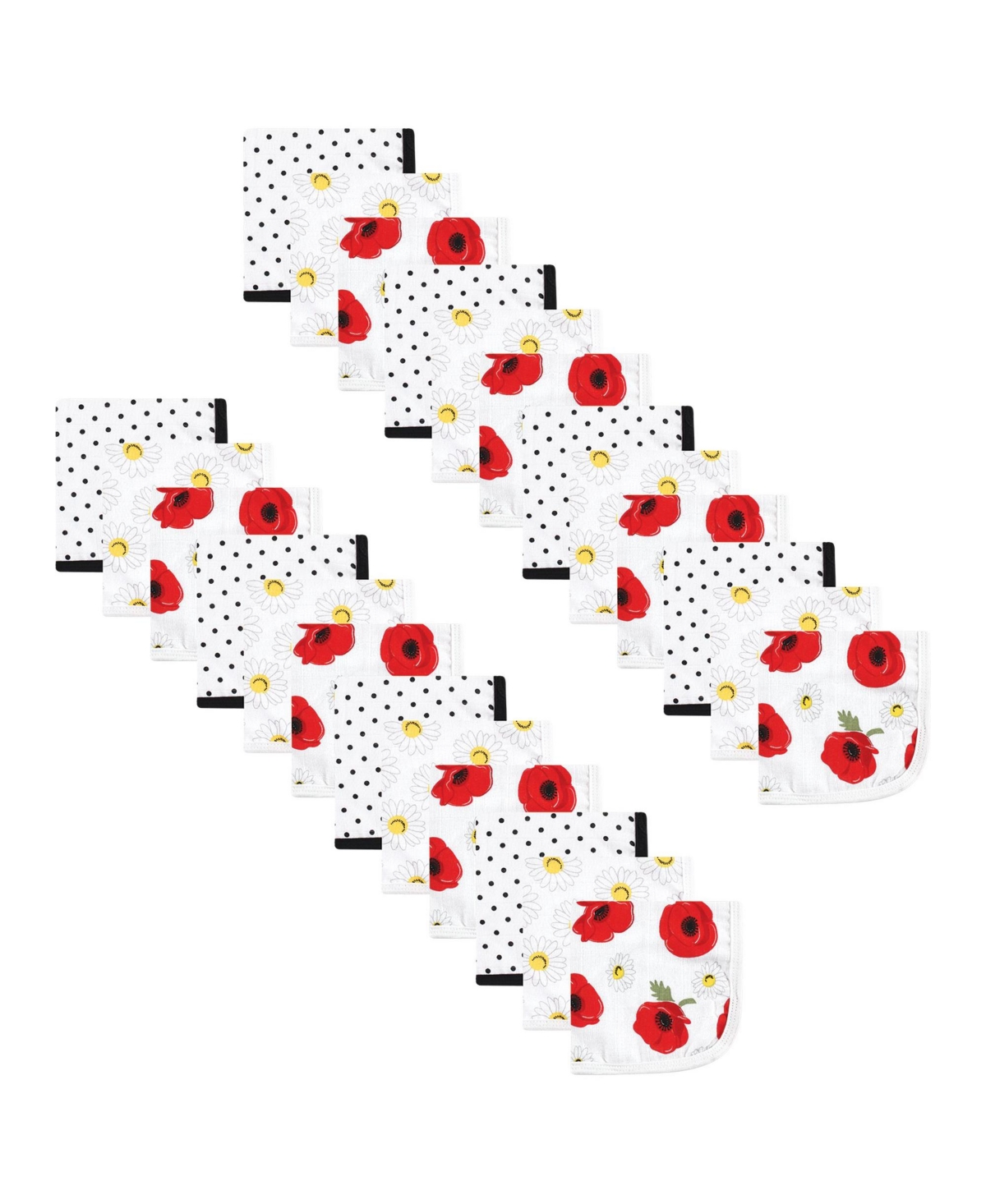 Click here for Hudson Baby Infant Girl 24Pc Cotton Muslin Washclo... prices