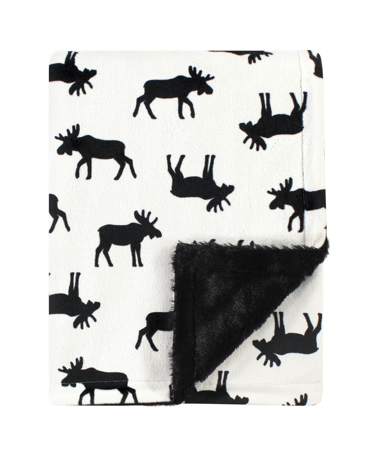 Click here for Hudson Baby Boys Velvety Plush Blanket with Fuzzy... prices