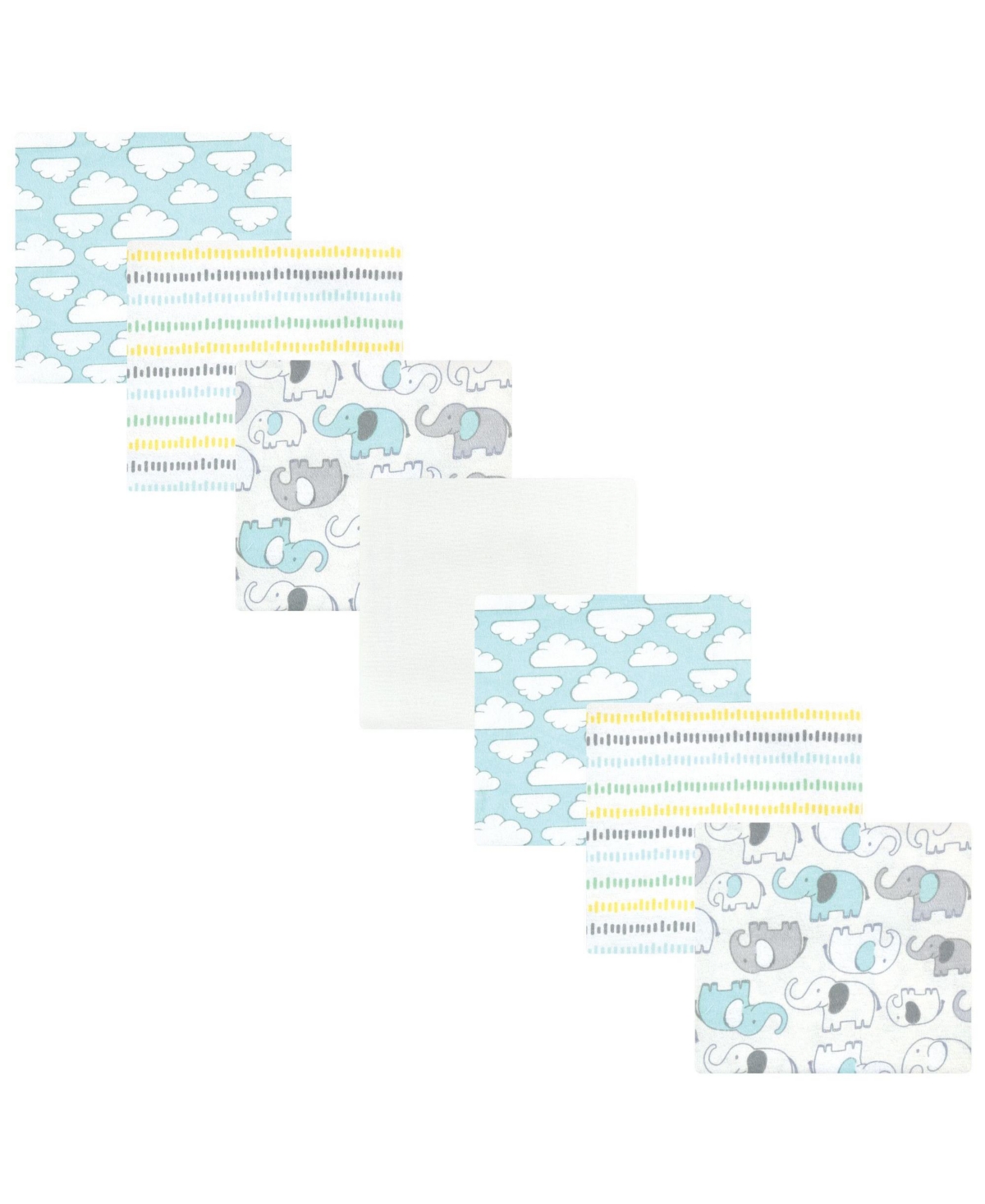 Click here for Hudson Baby Cotton Flannel Receiving Blankets  7-P... prices