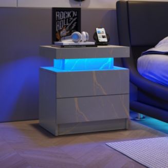 Stunning LED Side Table Modern Decor for Any Room - Macy's