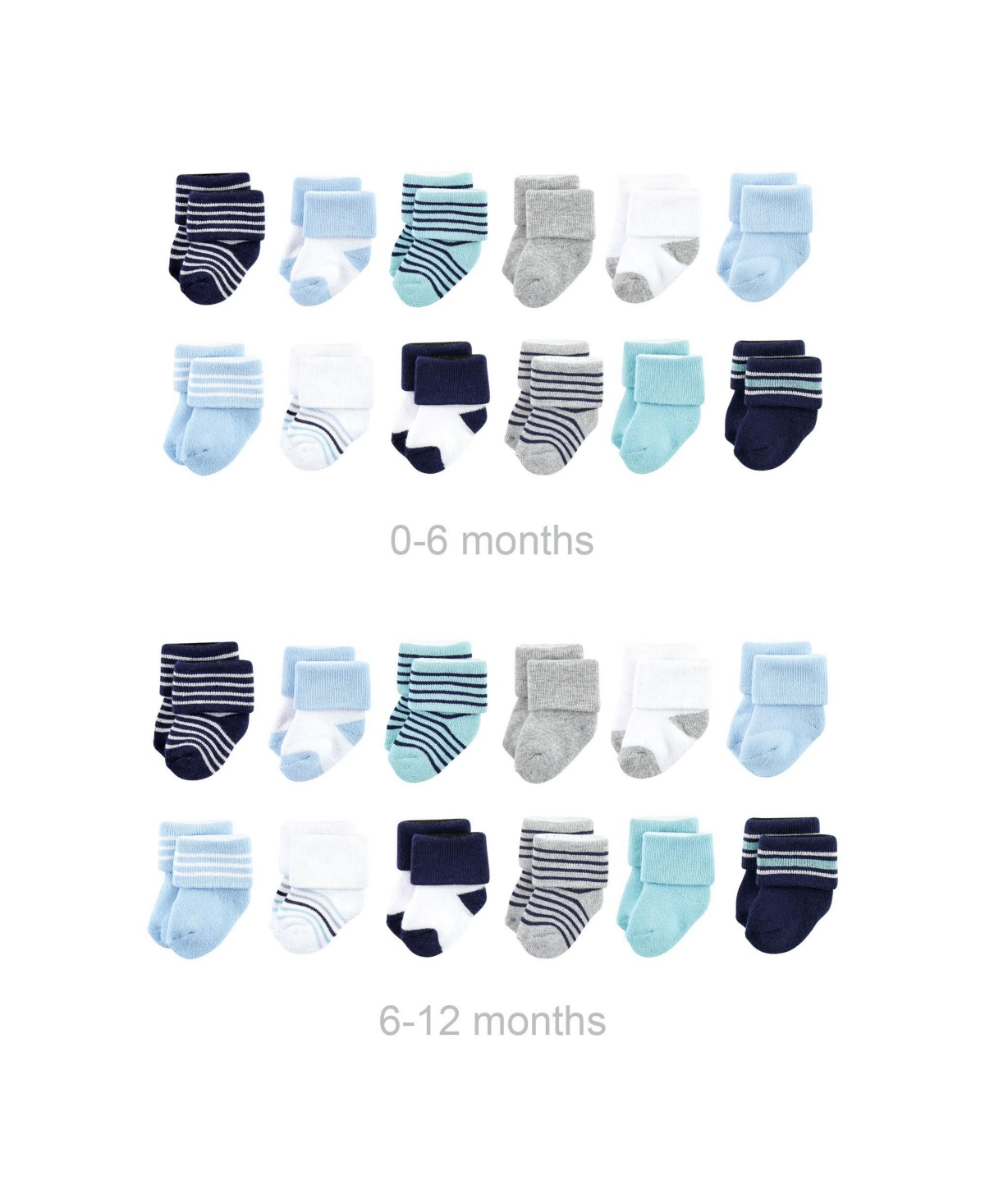 Click here for Luvable Friends Baby Boys Grow with Me Cotton Terr... prices