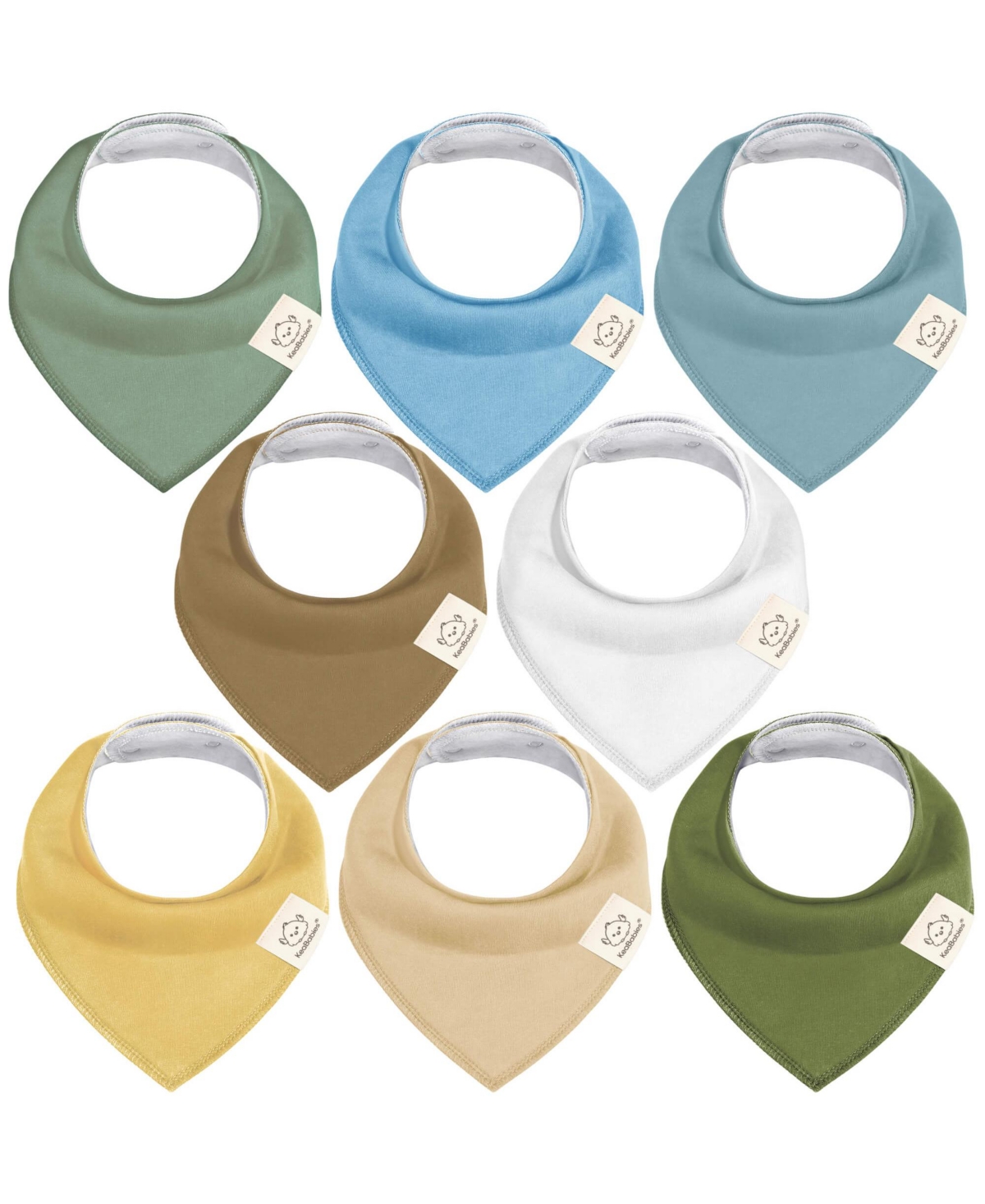 Click here for KeaBabies 8pk Baby Bandana Bibs  Baby Drool Bibs f... prices