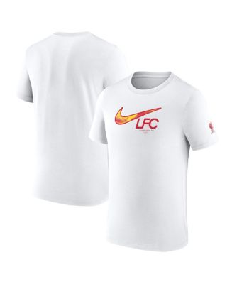Nike Men's White Liverpool Swoosh T-Shirt - Macy's