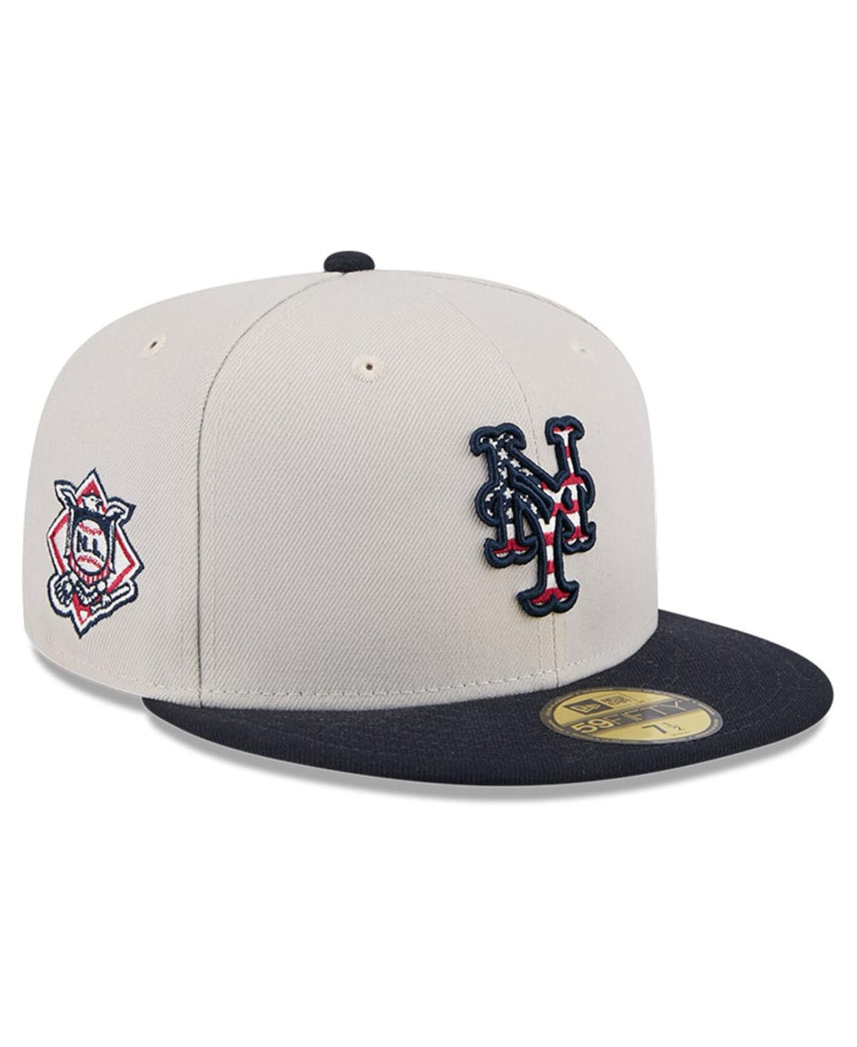New Era Men's Black New York Mets 2024 Fourth Of July Low Profile ...