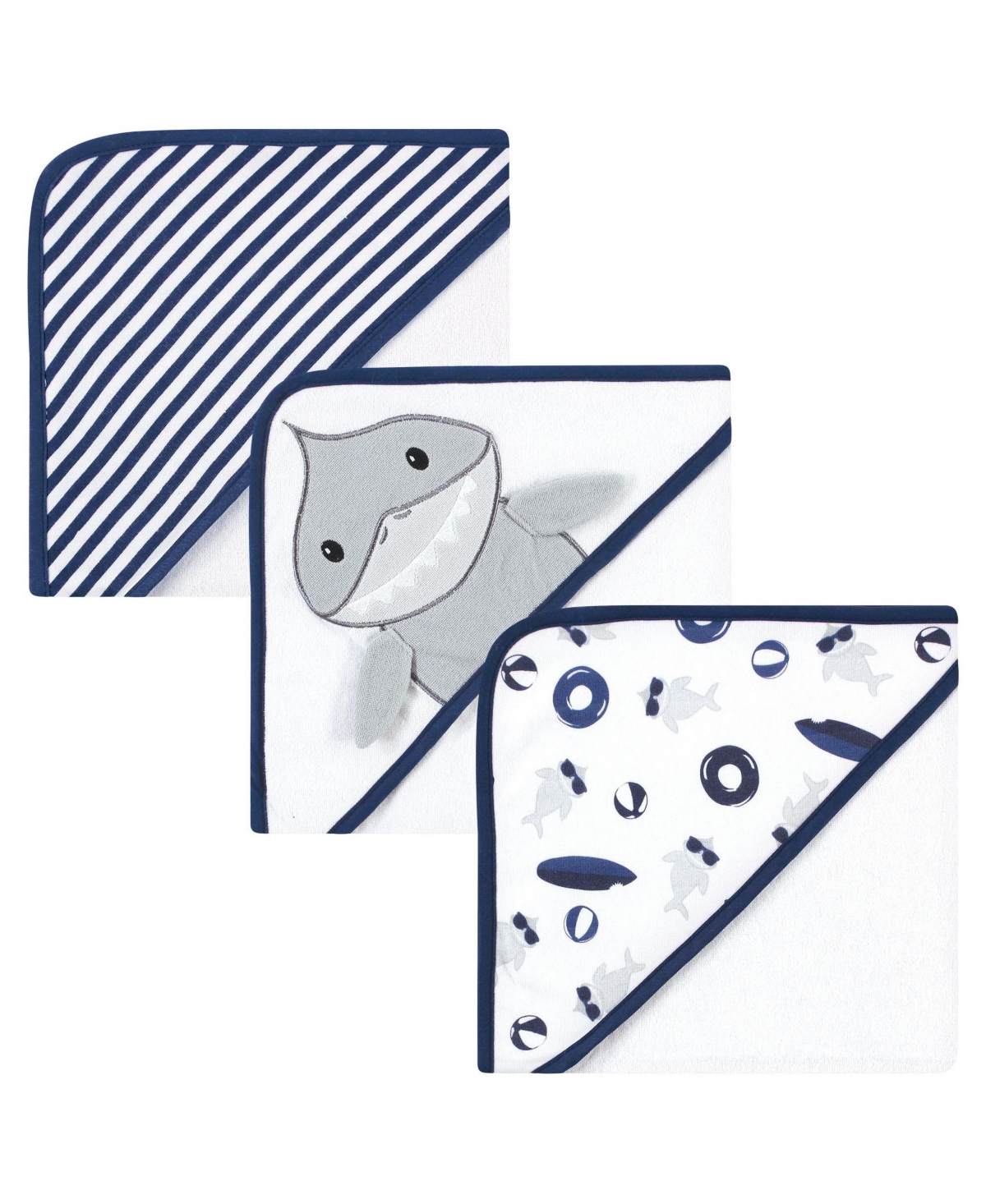 Click here for Hudson Baby Boys Plush Cotton Blend Hooded Bath To... prices