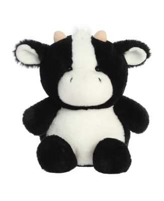 Aurora Medium Moo Cow Stubez Adorable Plush Toy Black 11" - Macy's