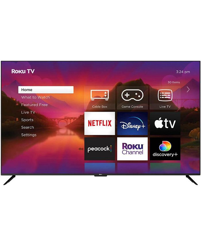 Roku 55" Class 4K QLED Plus Series Smart TV - 55R6A5R - Macy's