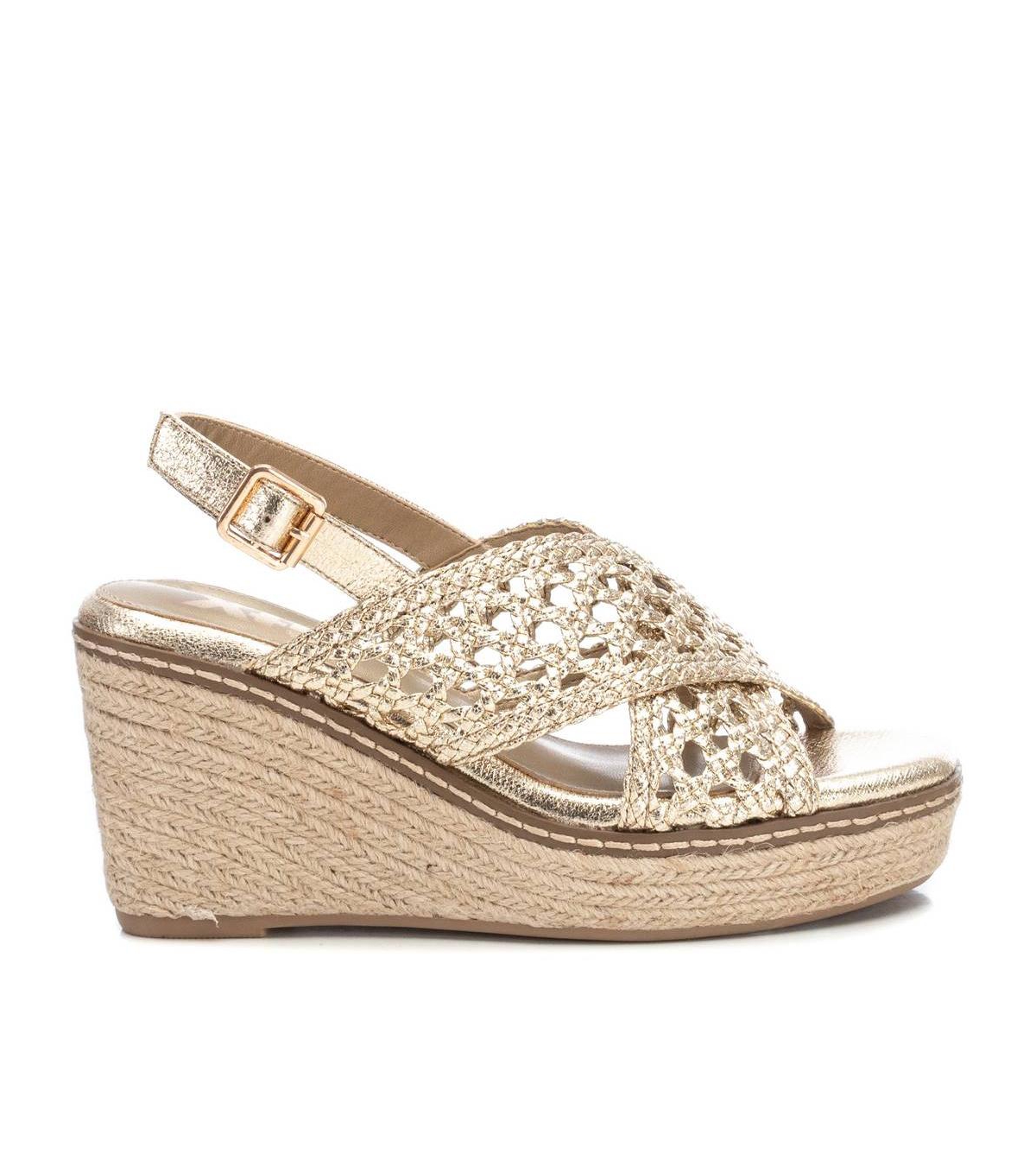 Click here for Xti Womens Medium Heel Sandals - Gold prices