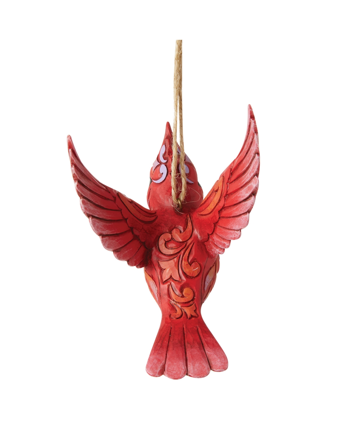 Jim Shore Holiday Caring Cardinal In Flight Ornament In Multi | ModeSens