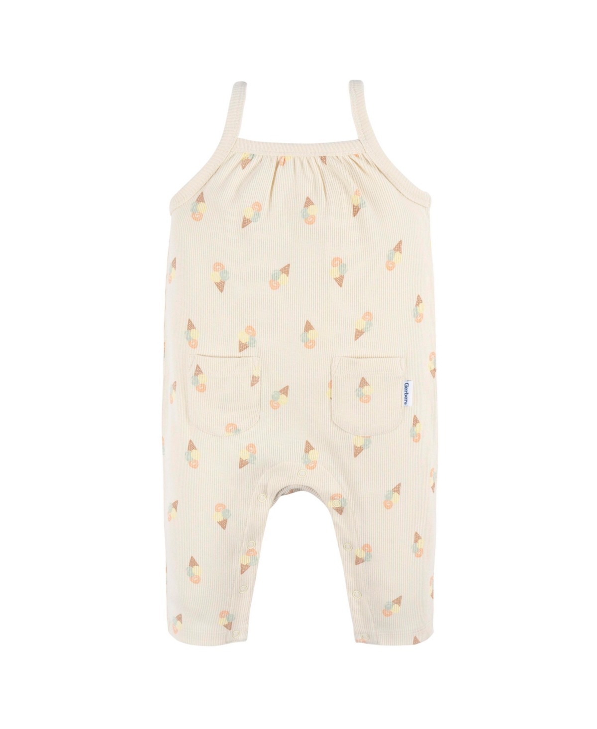 Click here for Gerber Baby Girls Sleeveless Long-Leg Romper - Ice... prices