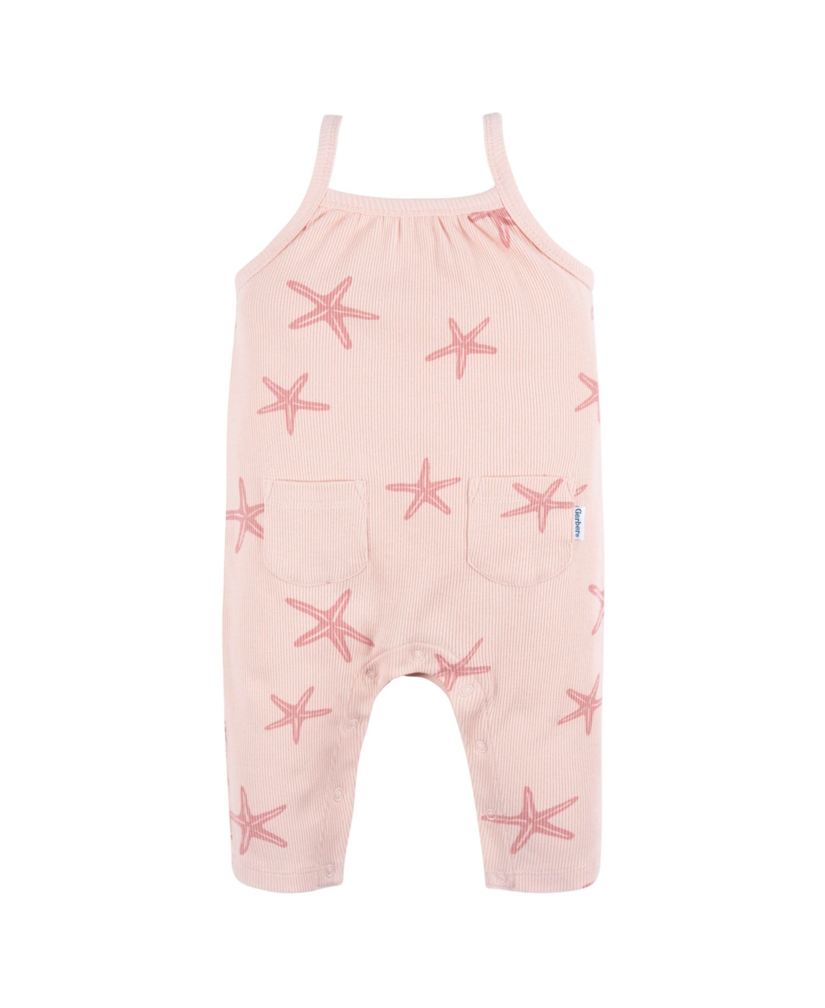 Click here for Gerber Baby Girls Sleeveless Long-Leg Romper - Sta... prices