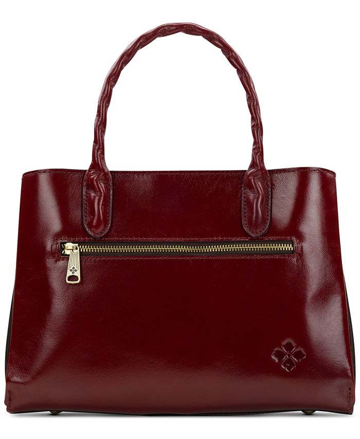 Patricia Nash Genovese Medium Leather Top Handle Bag - Macy's