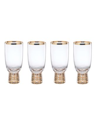 Lenox Tuscany Classics Gold Frost All-Purpose Glasses, Set Of 4 - Macy's