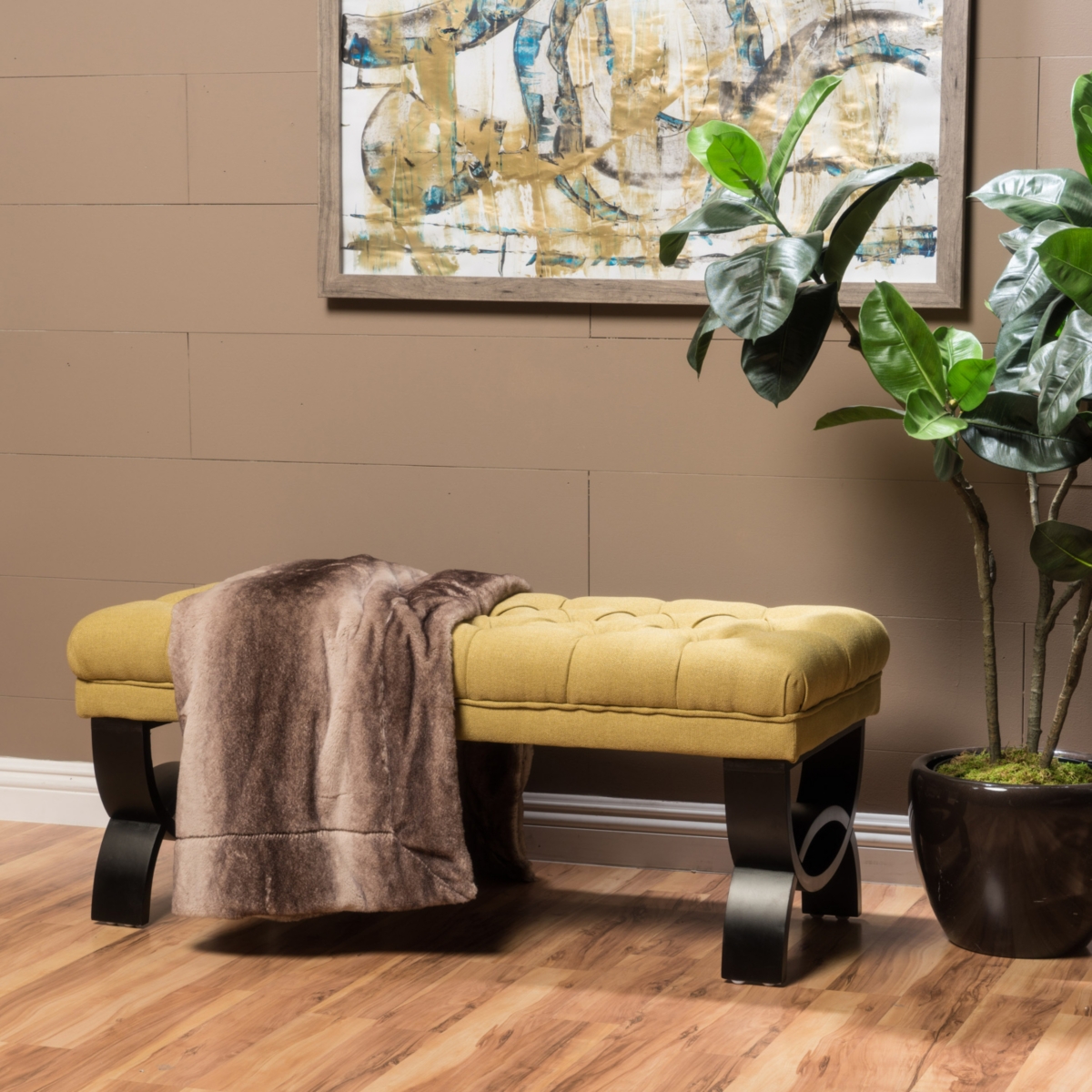 Click here for Streamdale Ottoman With Diamond Stitch And Modern... prices