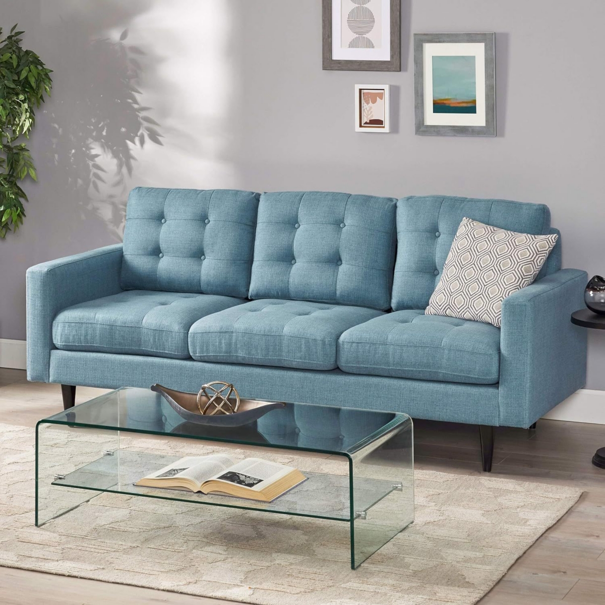 Click here for Streamdale Furniture Jenny Tufted Contemporary 3-S... prices
