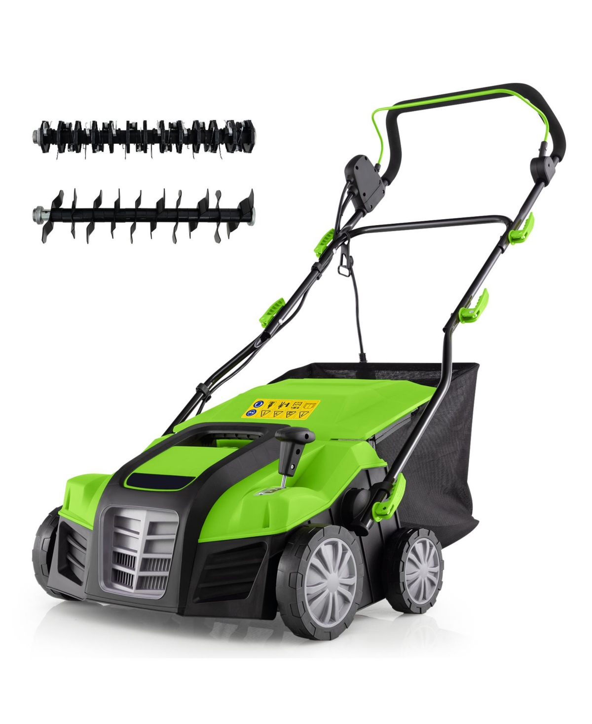 Click here for Slickblue 16-Inch Electric Lawn Dethatcher and Sca... prices