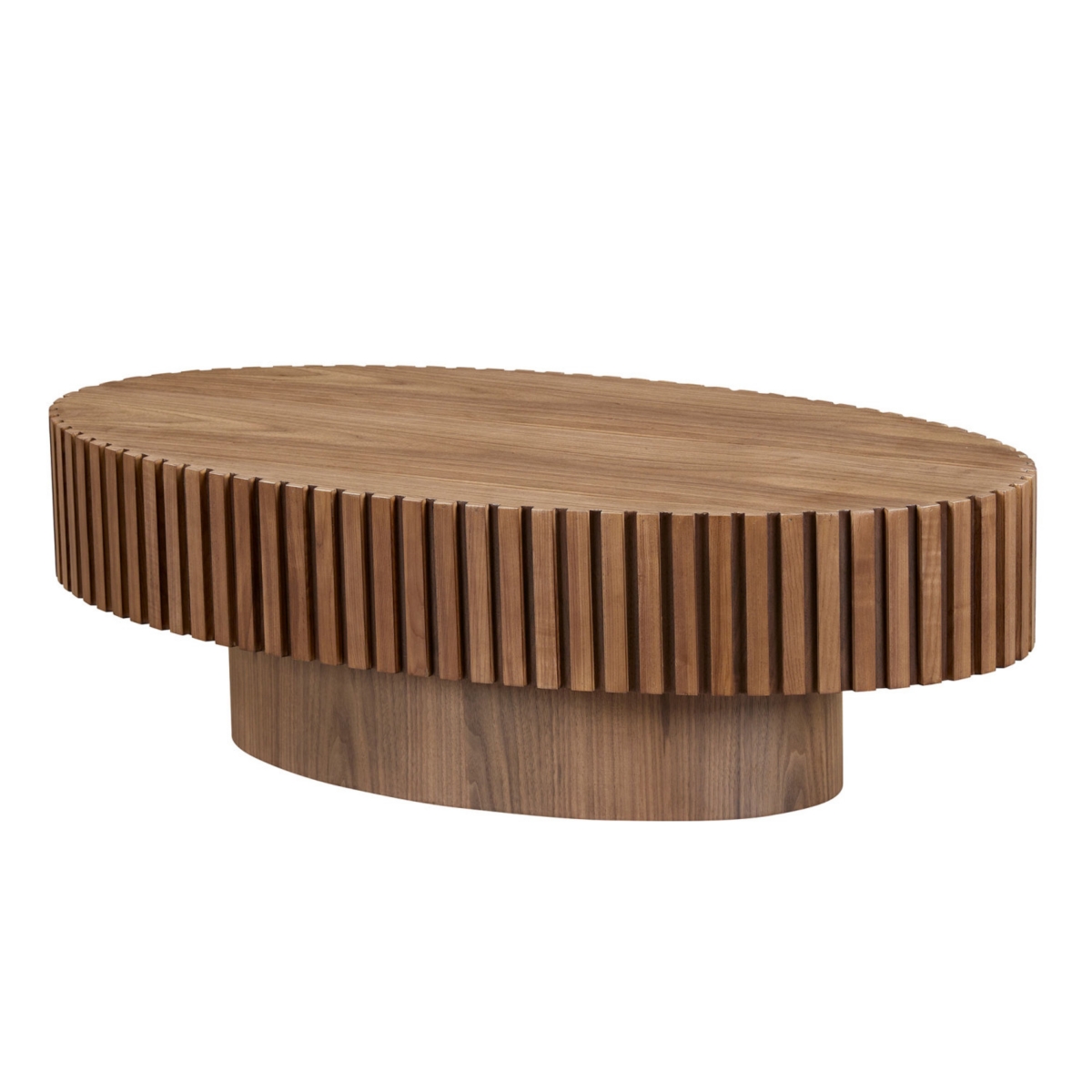 Click here for Streamdale Modern Walnut Coffee Table with Sturdy... prices