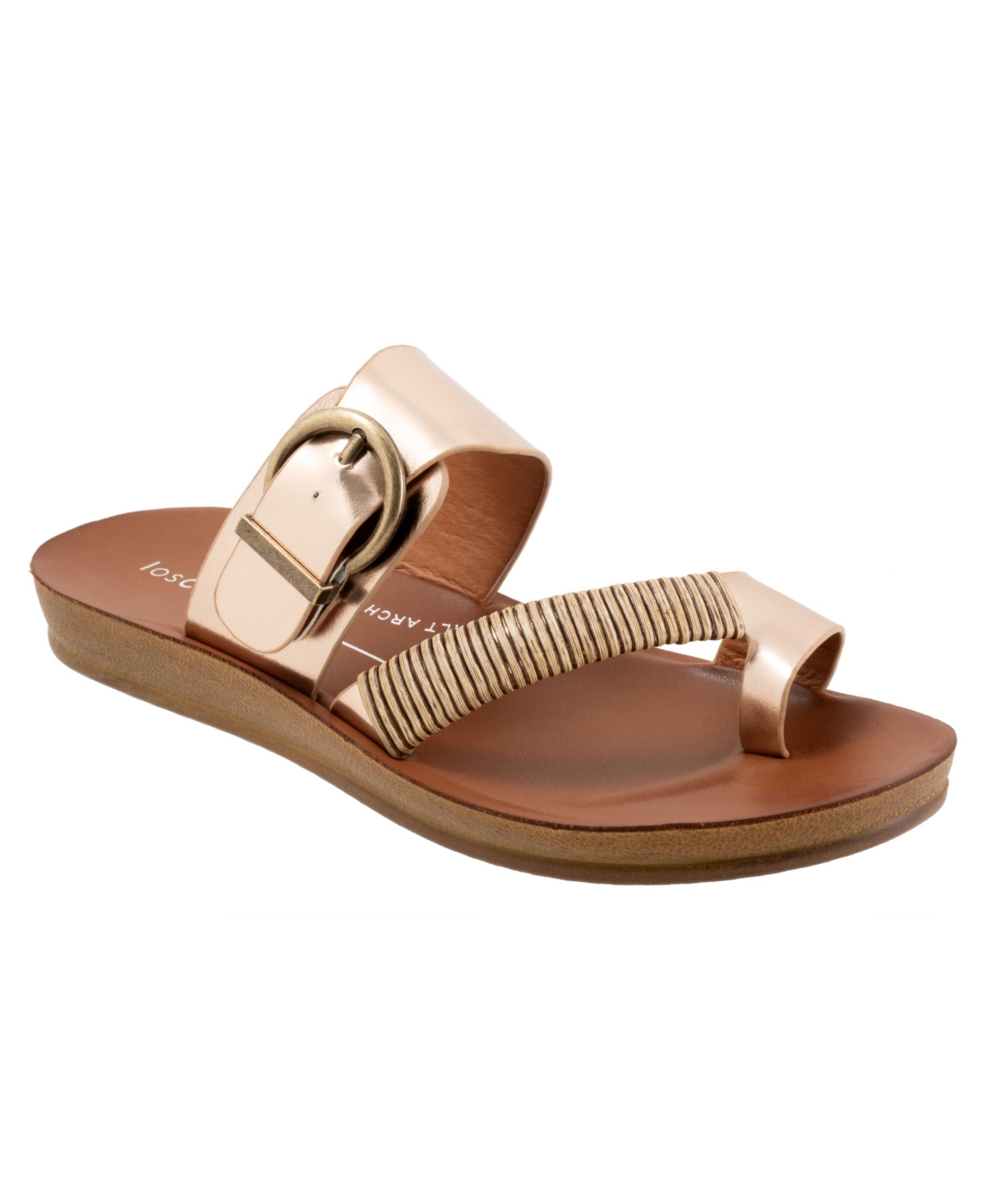 Click here for Los Cabos Bria Sandal - Rose gold prices