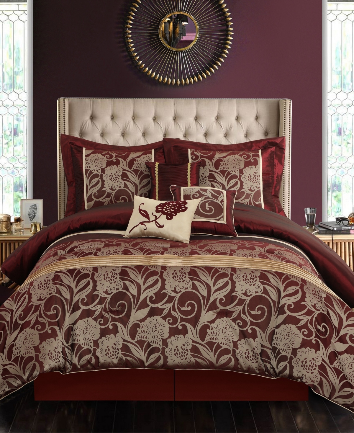 Click here for Stratford Park Mollybee 7-Piece Comforter Set  Cal... prices