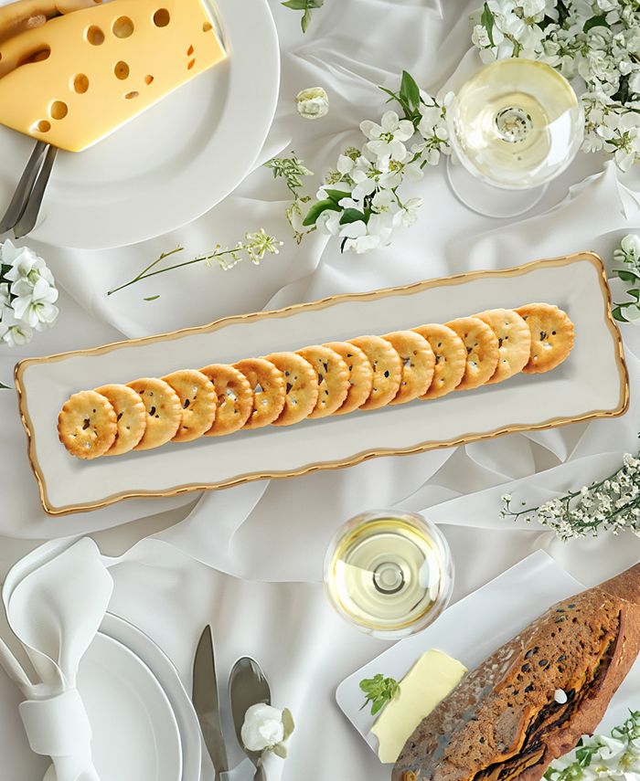 Certified International Regency Porcelain Cracker Tray - Macy's