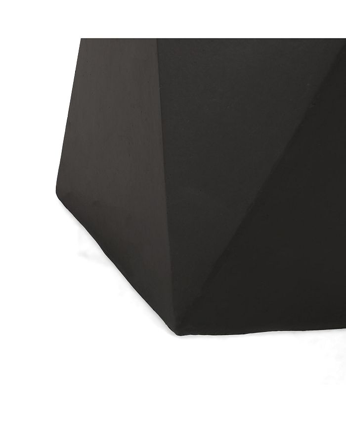Simplie Fun Apollo Geometric Gem-Cut Side Table - Macy's