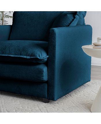 Simplie Fun 2-Piece Chenille Sofa & Chair Set with Flexible ...