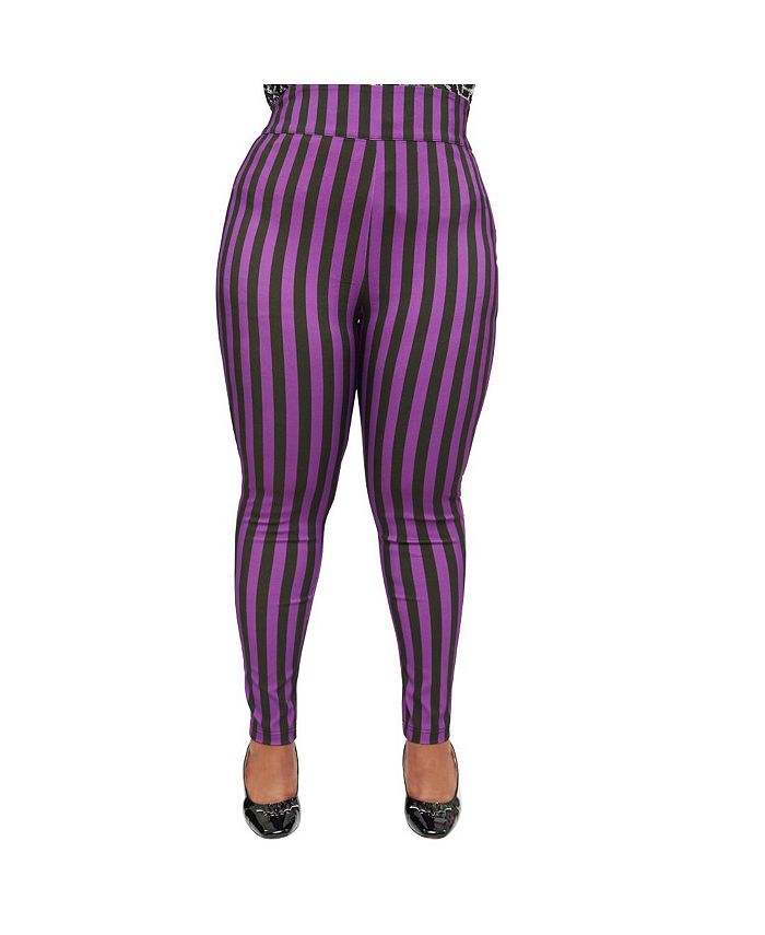 Unique Vintage Plus Size Rizzo Cigarette Pants - Macy's