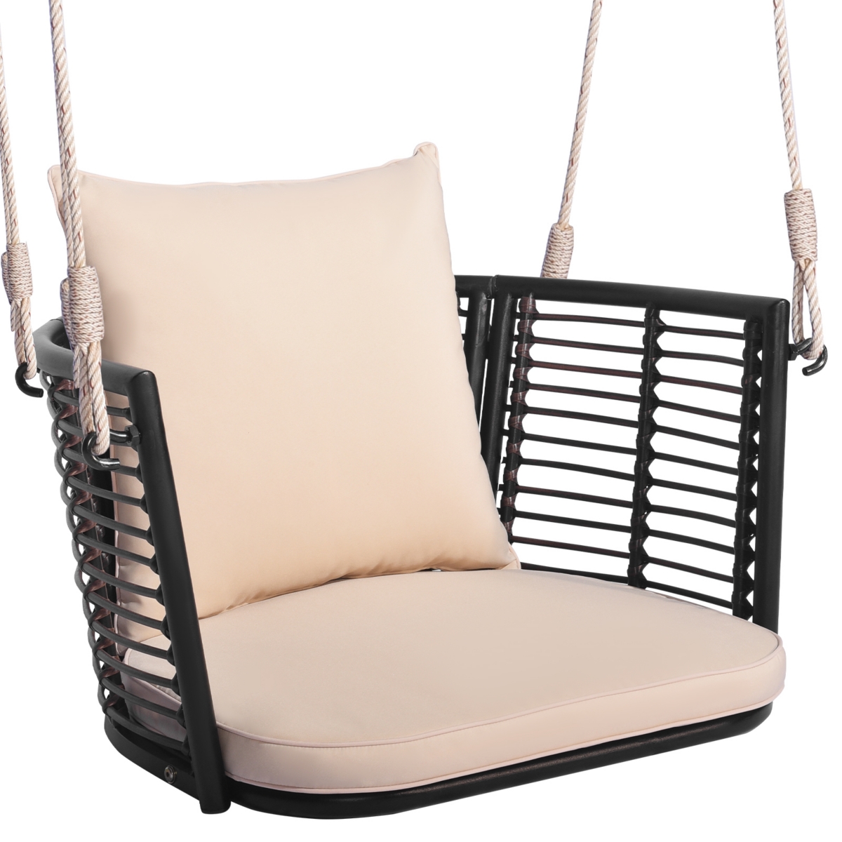 Click here for Slickblue Single Person Hanging Seat with Woven Ra... prices