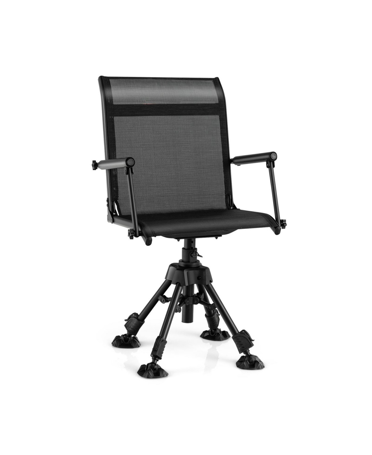 Click here for Slickblue Folding Swivel Patio Chair with 4 Adjust... prices