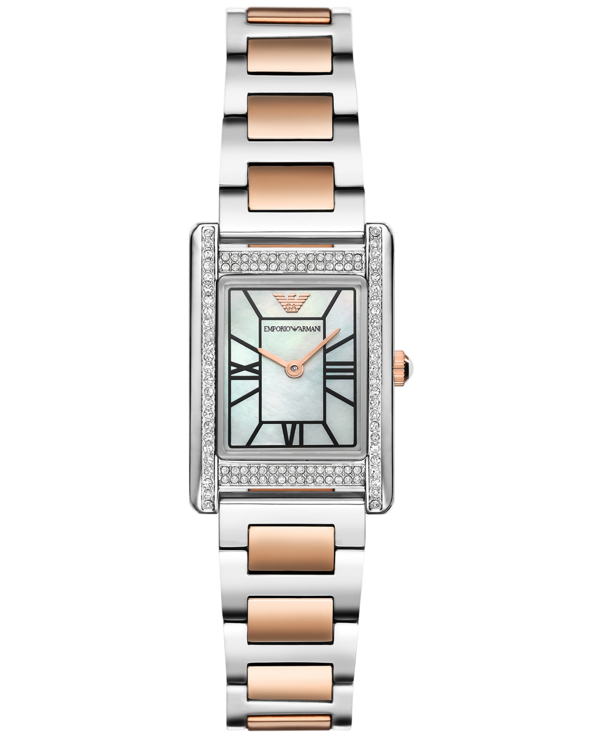 Emporio Armani Womens Two-Tone Stainless Steel Bracelet Watch 32mm