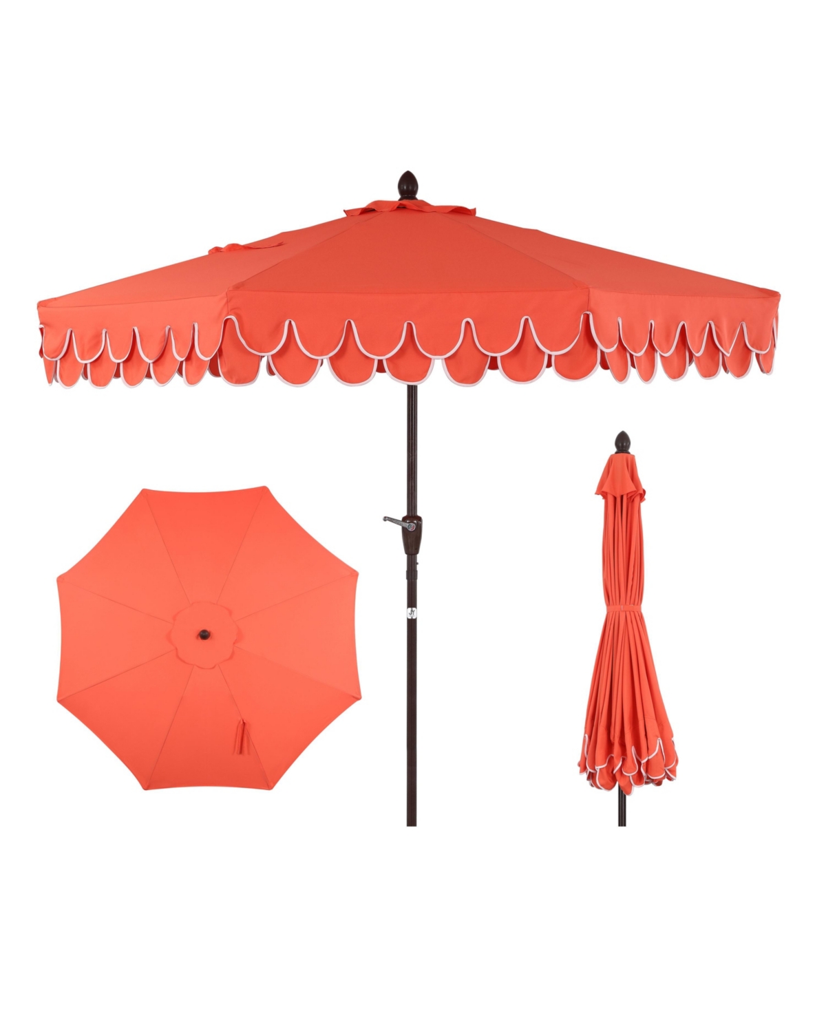 Click here for Jonathan Y Tracy 9 ft. Classic MidCentury Scallope... prices