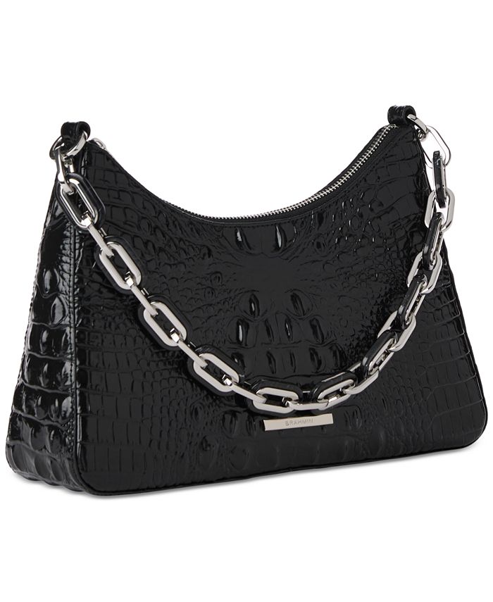 Brahmin Mod Esme Black Melbourne Medium Leather Shoulder - Macy's