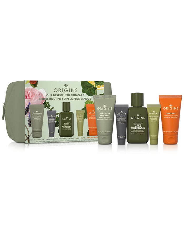 Origins Best-Sellers 6-Pc. Travel Size Cleansing & Moisturizing Set ...