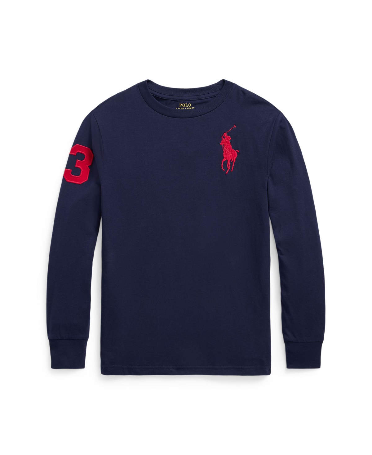 Click here for Polo Ralph Lauren Big Boys Big Pony Cotton Jersey... prices