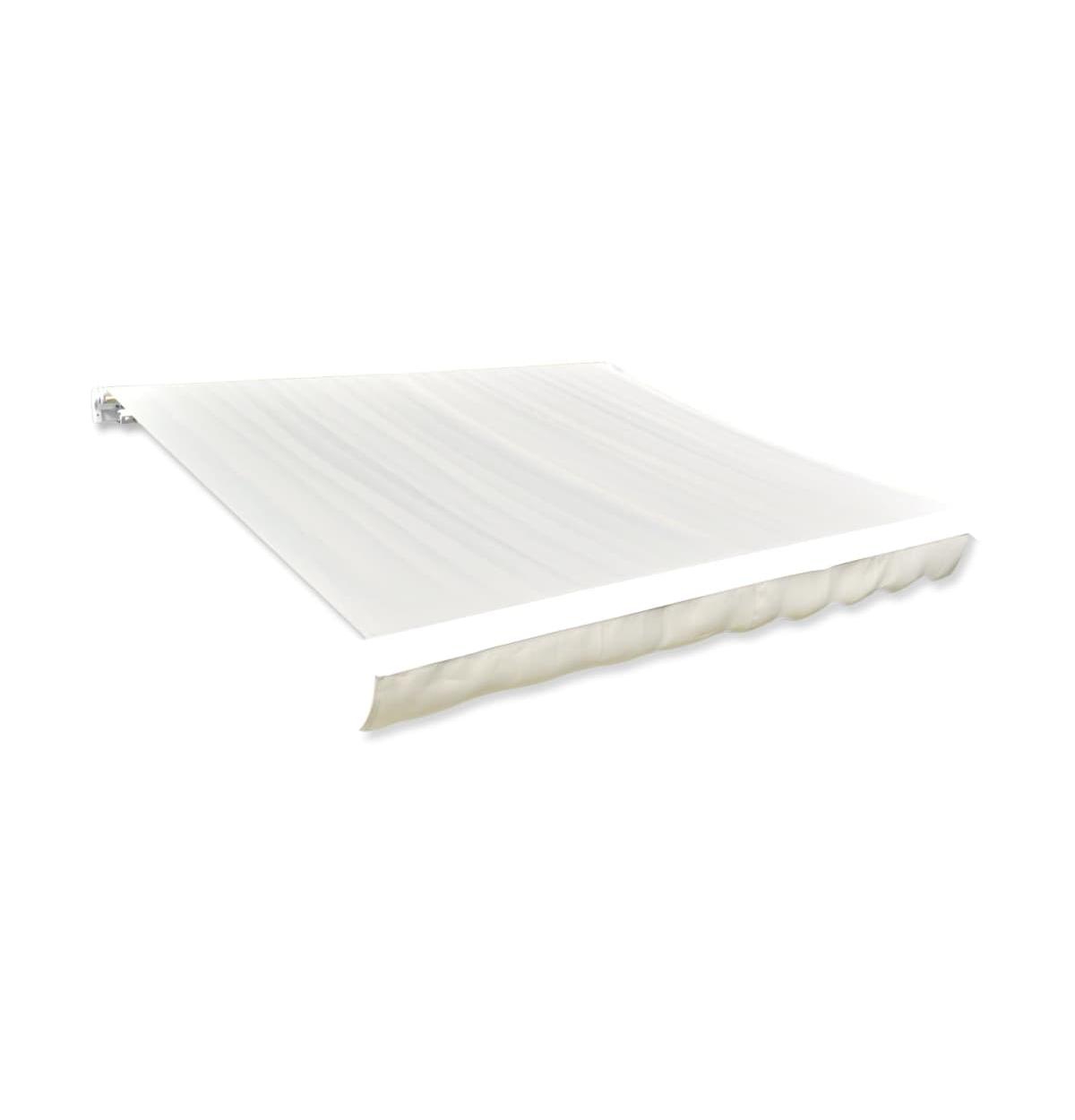 Click here for Awning Top Sunshade Canvas Cream 19.7x9.8 (Frame N... prices