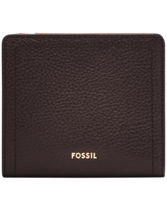 Fossil Logan Leather Bifold Wallet - Macy's