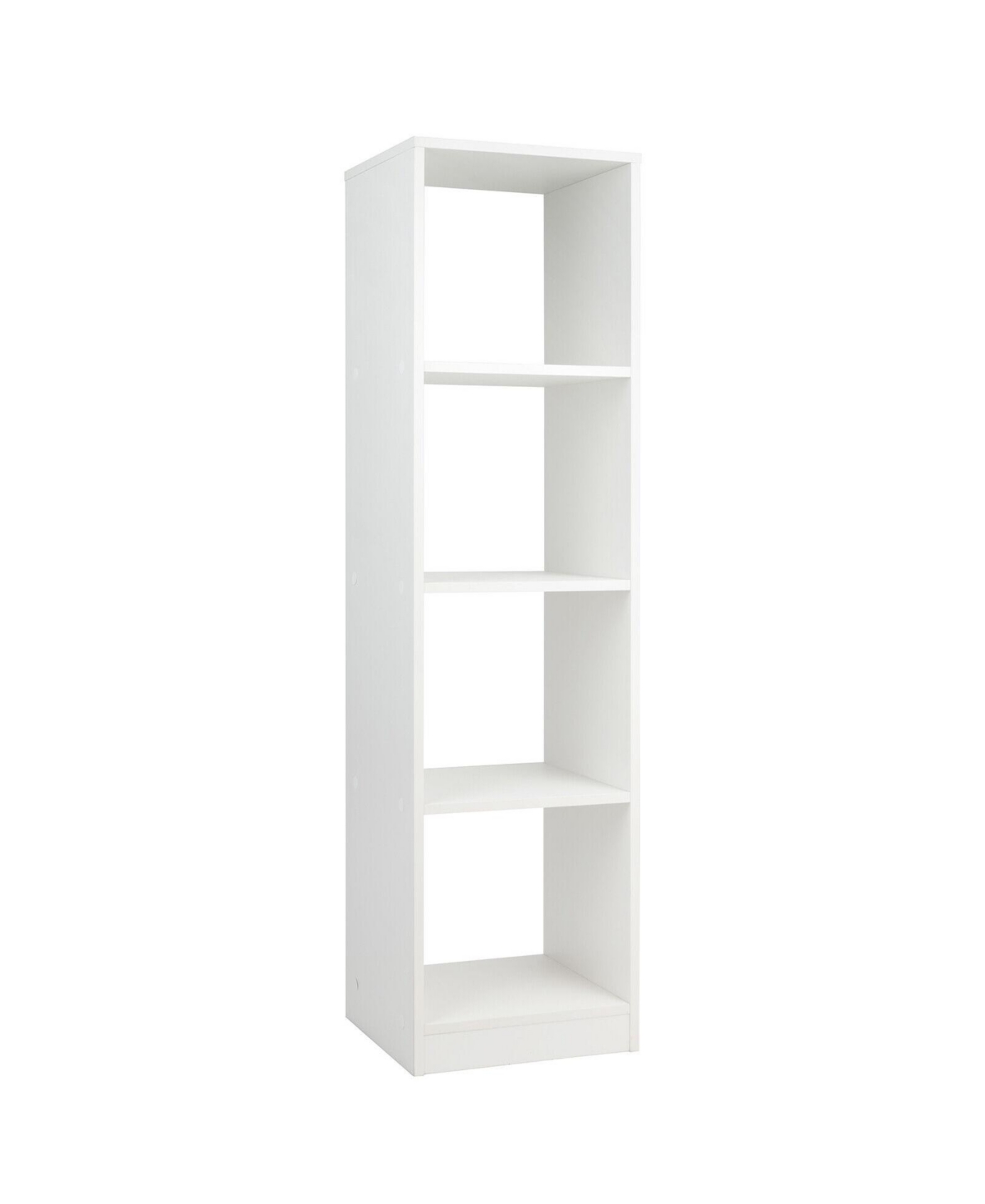 Click here for Sugift 5 Tiers 4-Cube Narrow Bookshelf with 4 Anti... prices