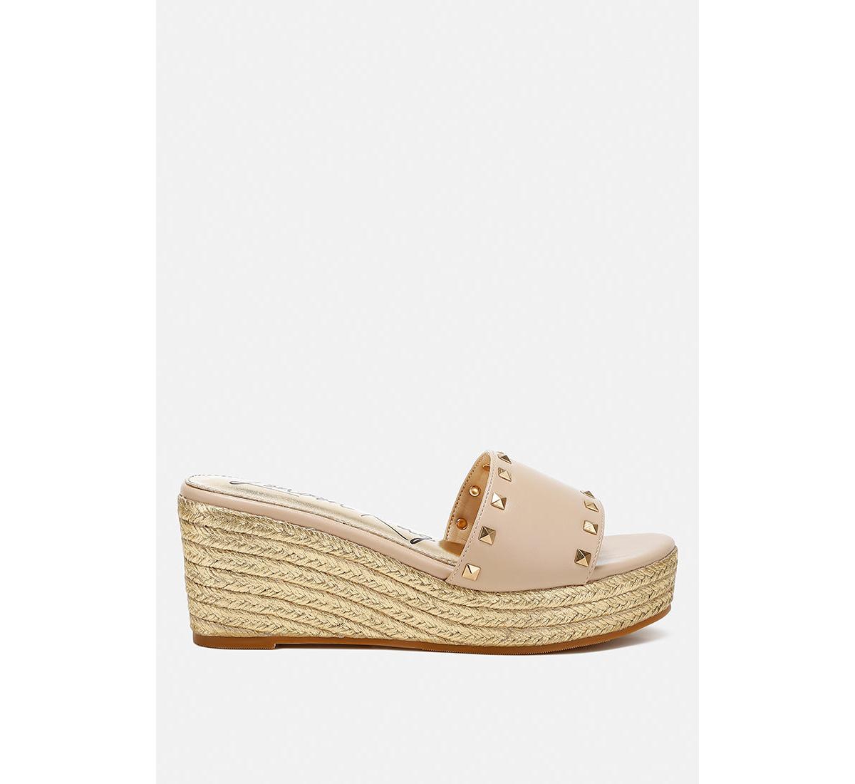 Click here for Lilja Slip On Espadrilles - Beige prices