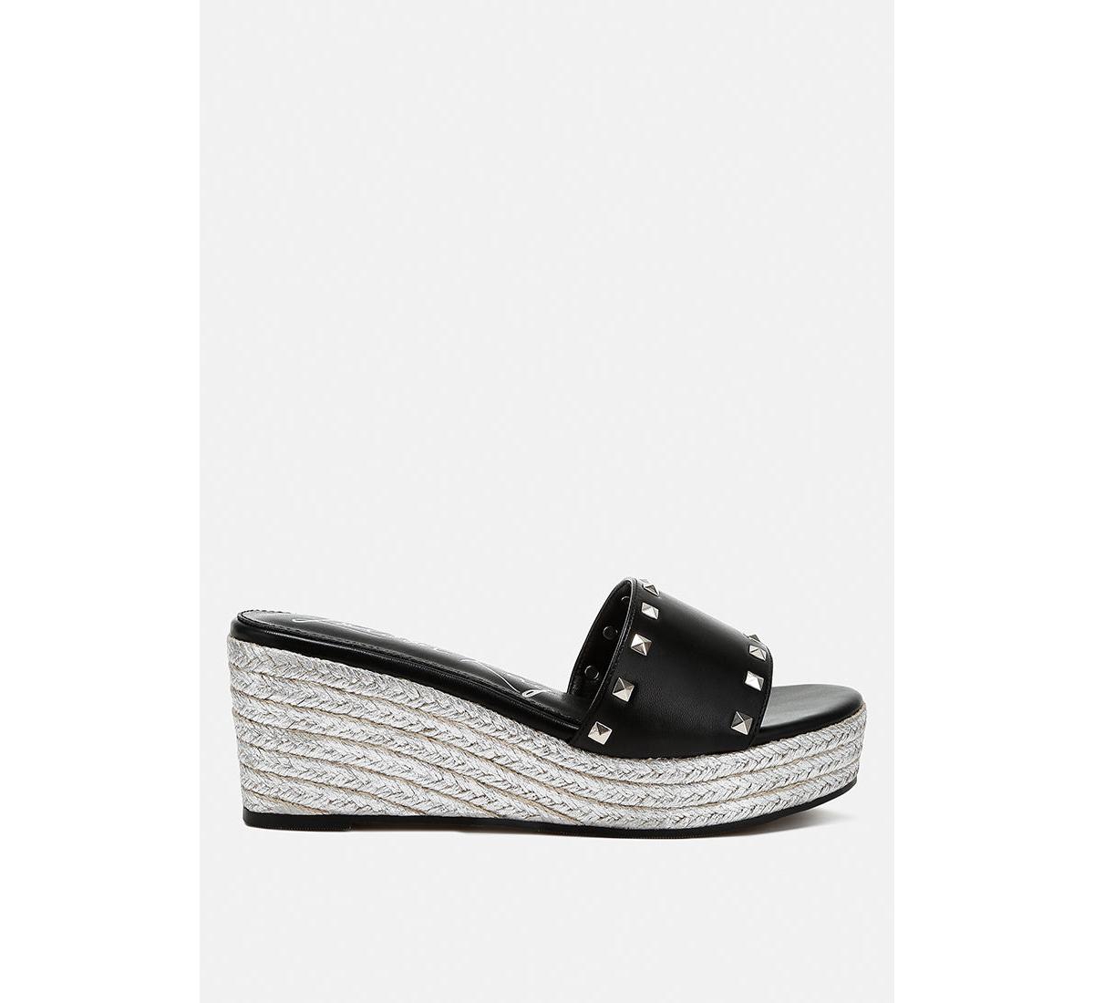 Click here for Lilja Slip On Espadrilles - Black prices