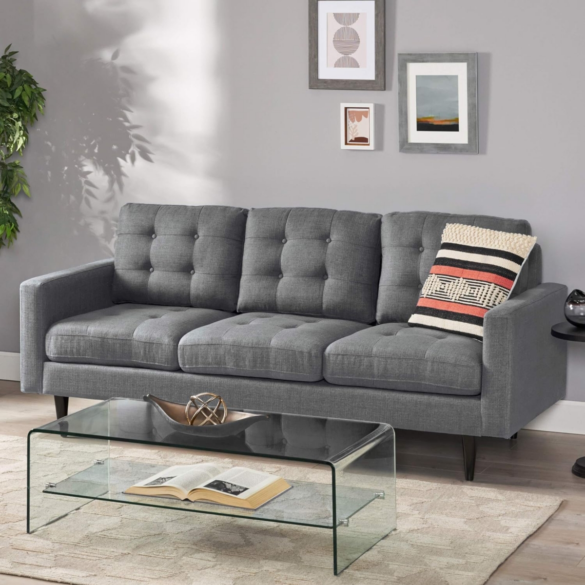 Click here for Streamdale Furniture Jenny Tufted Contemporary 3-S... prices