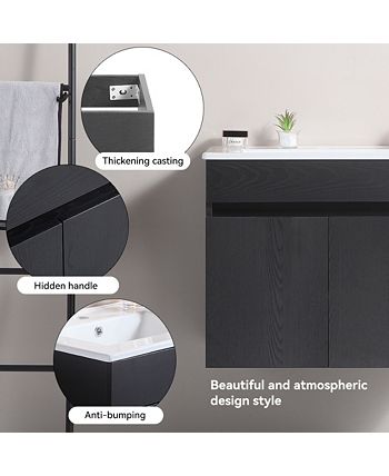 Simplie Fun Elegant Bathroom Vanity Modern Charm with Ample Storage ...