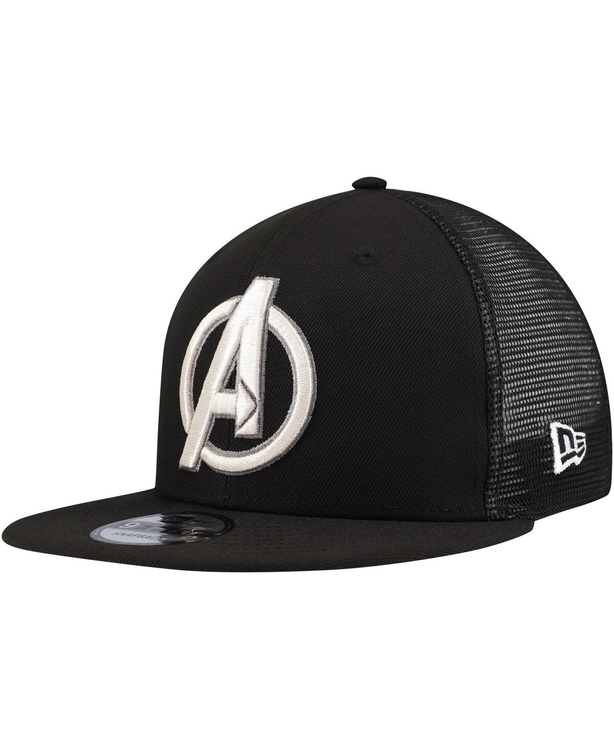 Click here for New Era Mens Black the Avengers 9FIFTY Snapback Tr... prices