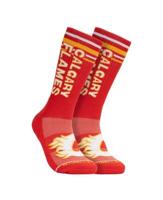 Mitchell & Ness Men's Red Calgary Flames Power Play Crew Socks - Macy's