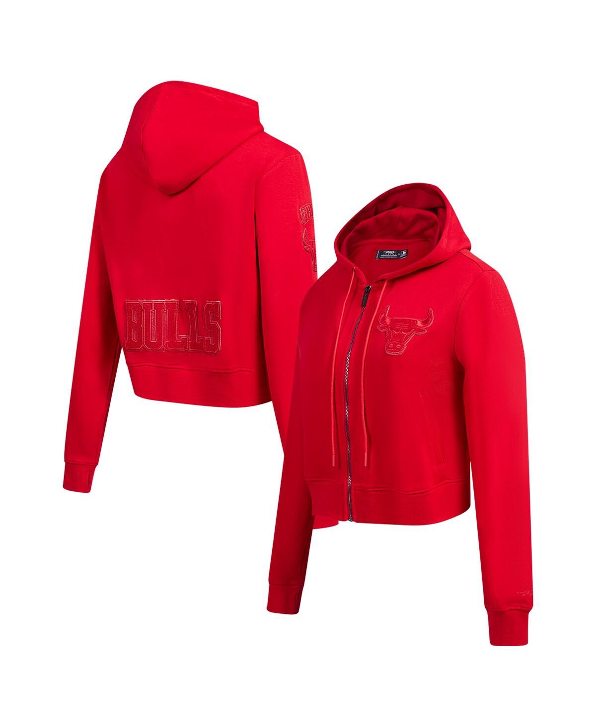 Click here for Pro Standard Womens Red Chicago Bulls Triple Tonal... prices