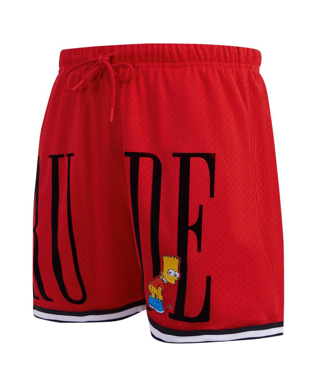 Freeze Max Men's Red The Simpsons Bart Simpson Eat My Shorts Basketball ...