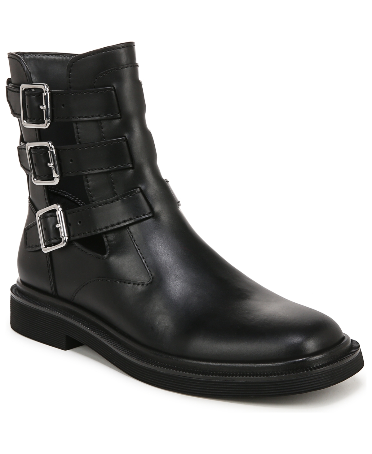 Click here for Franco Sarto Womens Argo Square Toe Buckle Booties... prices