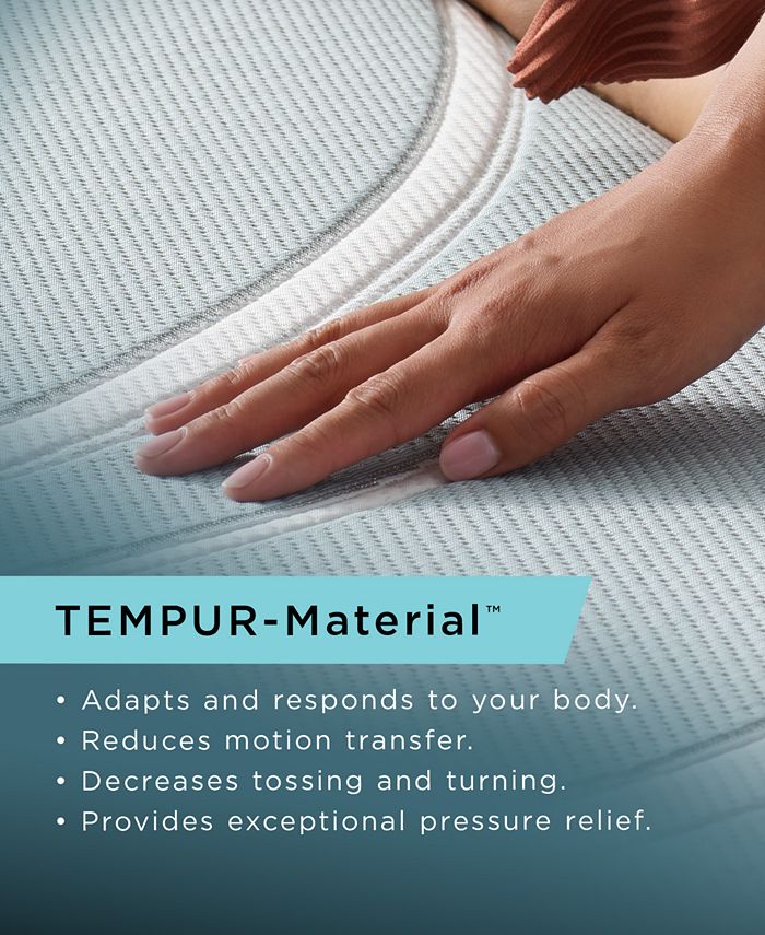 Tempur-Pedic LuxeAdapt 2.0 13" Medium Hybrid Mattress Set - Queen Split ...