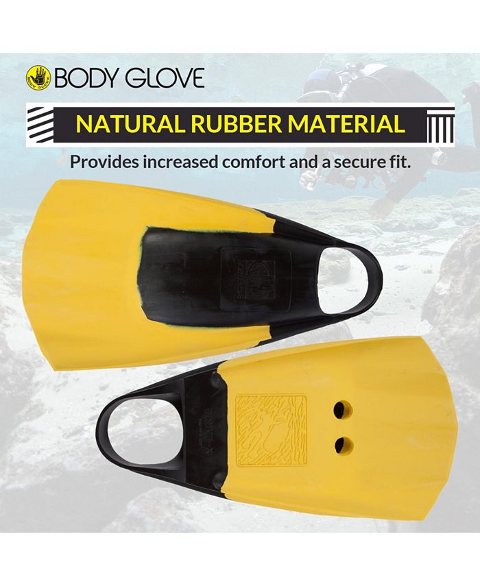 Body Glove Swim Fins - Natural Rubber Bodyboard Fins for Men and Women ...