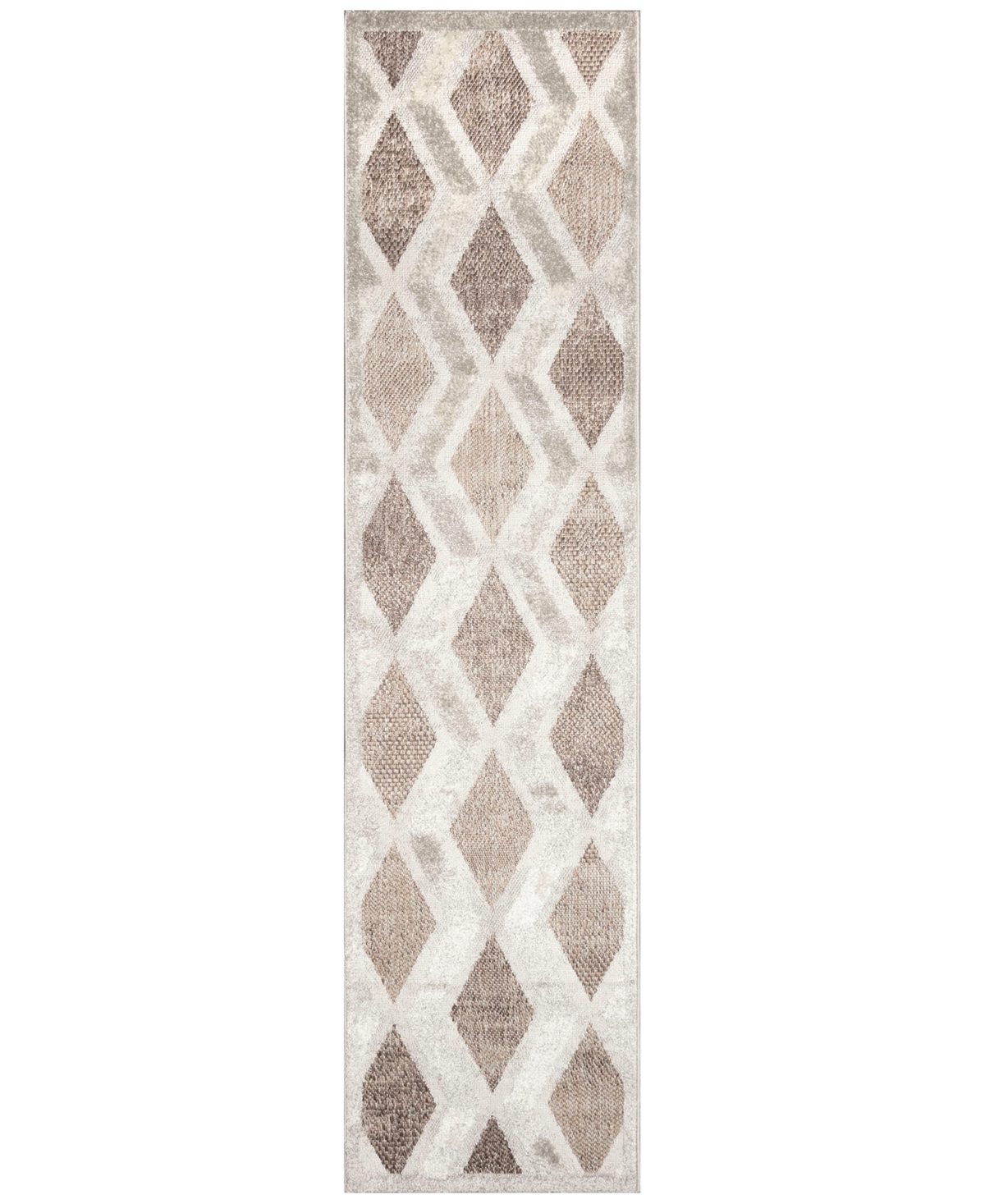 Click here for Liora Manne Napoli Diamonds 111x76 Runner Area Rug... prices