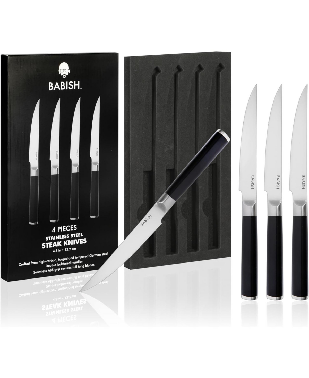 Click here for Babish High-Carbon 1.4116 German Steel 4 Pack 5 St... prices